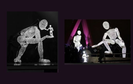 LED Giant Puppet Hire Toronto - Event Expert